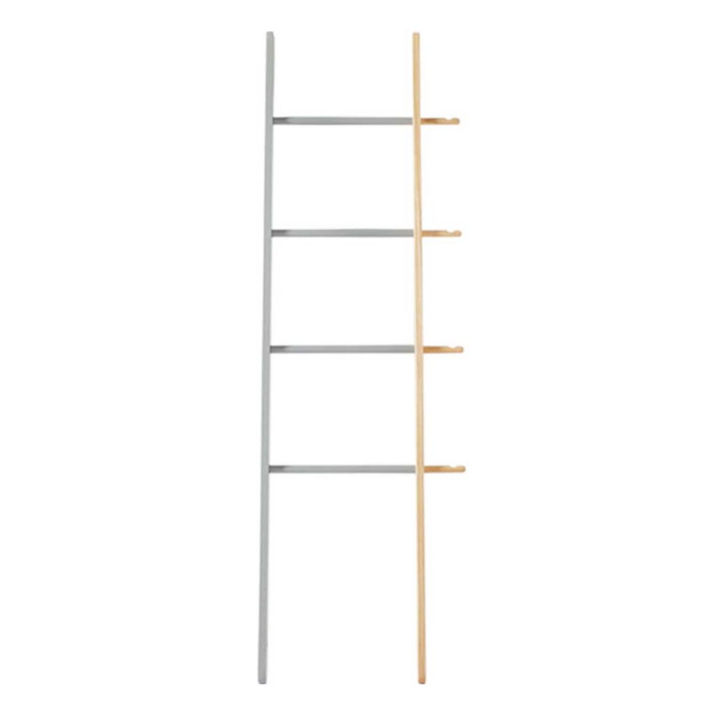 Scandi Ladder Rack (Gray-Birch) - Furniture Source Philippines