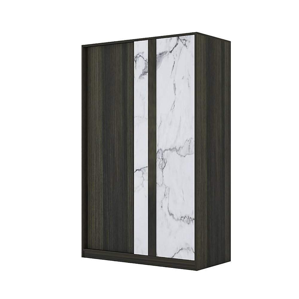 Marydel Sliding Door Wardrobe 120 Cm Dark Wood Furniture Source marydel-sliding-door-wardrobe-120-cm-dark-wood-furniture-source